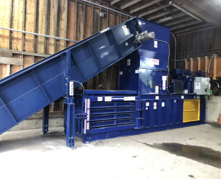 Two Ram Balers for High-Capacity Recycling | WESSCO